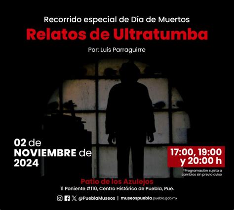 Presenta Museos Puebla Actividades De Día De Muertos” En Sus Complejos Primera Plana Puebla