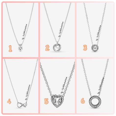️พร้อมส่ง ️รวมสร้อยคอ Pandora ของแท้ Shopee Thailand