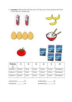 Ventures 1 Unit 7 Test By Cody S ESL Binder TPT