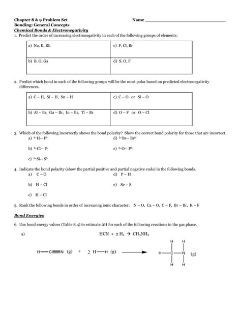 Chapter 8 Problem Set