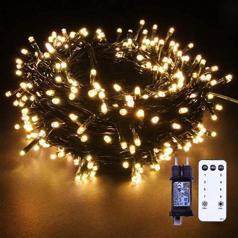 Xersek Led Dekoobjekt 20m Led Lichterkette Warmweiß Cluster