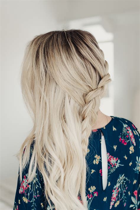 Beautiful Side Braid Tutorial Voluminous Side Curls Twist Me Pretty