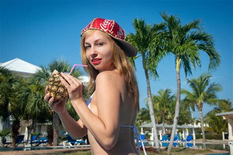 Cocktail Pineapple Pool Free Photo On Pixabay