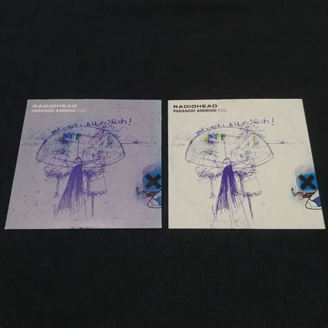 Radiohead Paranoid Android Eps Hobbies And Toys Music And Media Cds