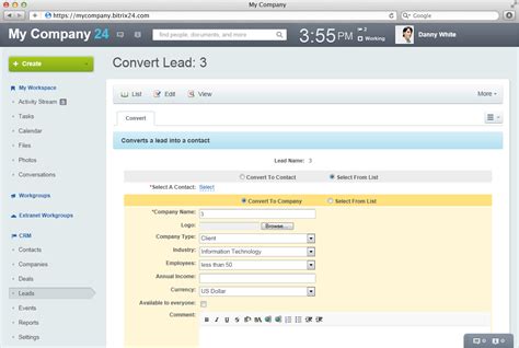 Bitrix CRM Overview Small Business CRM Resource Centre