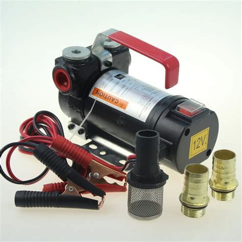 Newest 12v Portable Fuel For Diesel Pump Oil Transfer Pump Self Priming