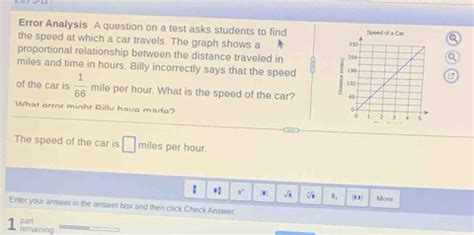 Solved Error Analysis A Question On A Test Asks Students To Find The