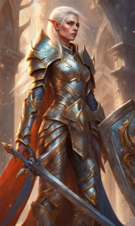 Female High Elf Paladin By N1k1tasus1 On Deviantart