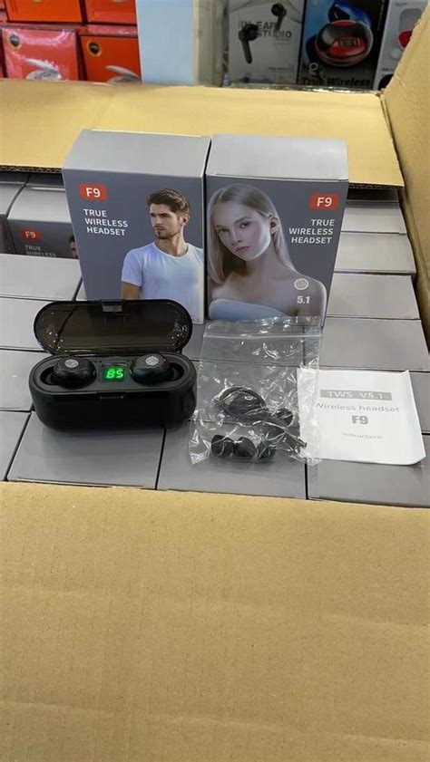 F Tws Bluetooth Earbuds With Power Bank Black Mobile At Piece In New Delhi
