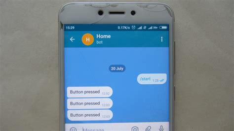 Arduino и Telegram Урок 7 кнопка и уведомления The Robot