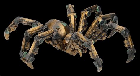 Steampunk Figurine Giant Spider