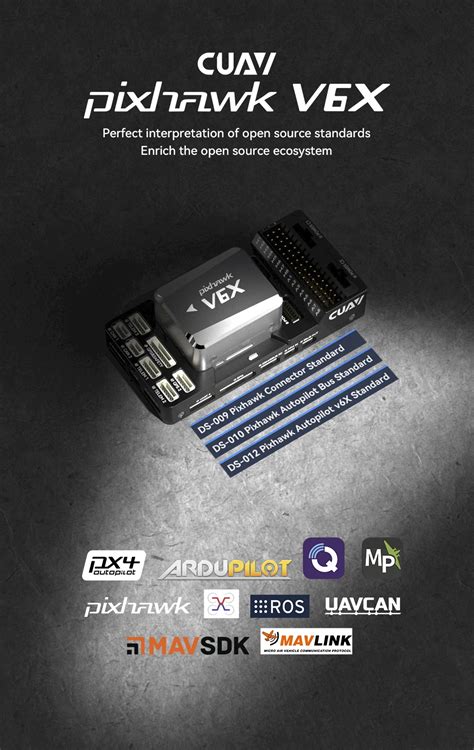 Cuav New Pixhawk V6x Autopilot Flight Controller With Neo 3 Gps For Fpv