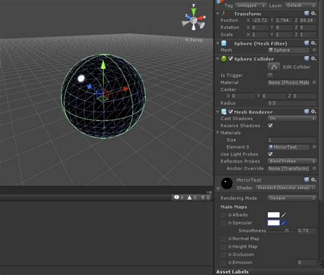 Specular Metallic Is Not Working In Standard Shader Questions