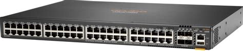 Hpe E Aruba 6200f Switch 4 Sfp Ports Acl Qos Ospf Routing Vsf Stacking Analytics Engine C
