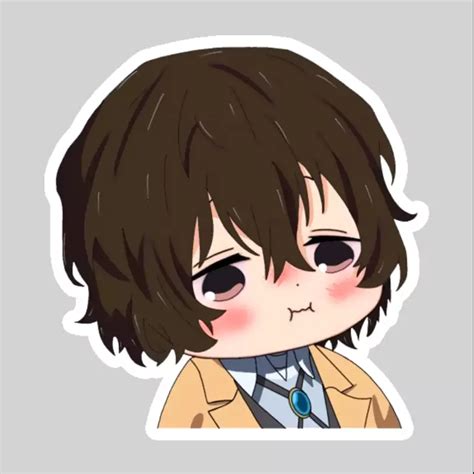 خرید و قیمت استیکر لپ تاپ پیکسل میکسل مدل انیمه سگ های ولگرد بانگو دازای گوگولی از غرفه پیکسل