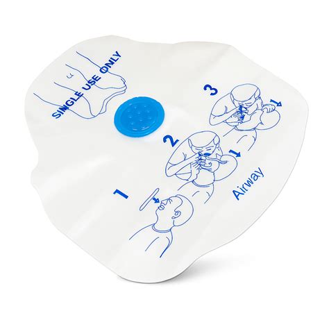 Airway® Cpr Face Shield With Check Valve And Filter Emeready Canada