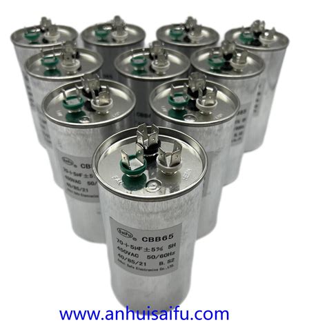Cbb65 Dual Run Circular Start Capacitor Dual Capacitor And Motor Run