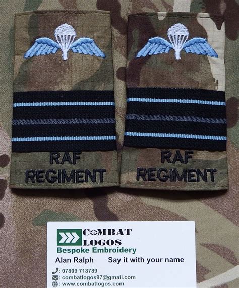 Raf Regiment Rank Slides