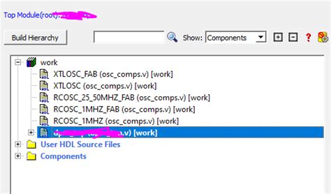 Fpga Top Level Hdl File With Libero Soc Electrical Engineering