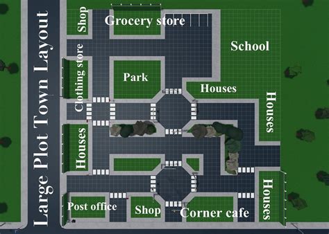 Brandon On Instagram Large Plot Town Layout Speedbuild Of This Is Up