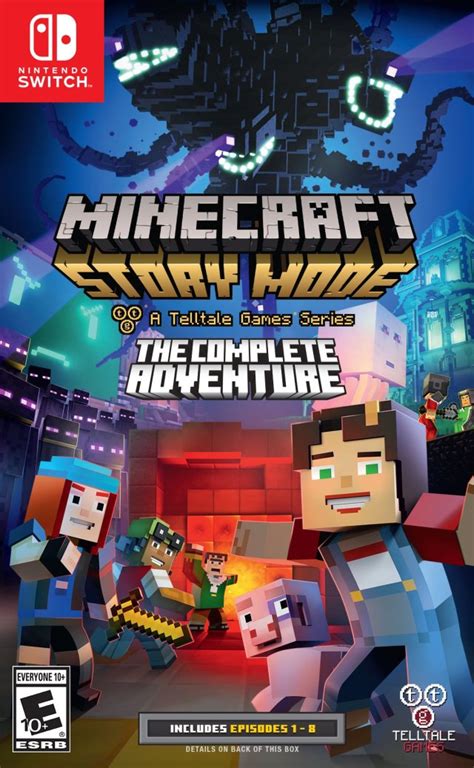 Minecraft Story Mode Episode 1 The Order Of The Stone Box Shot For