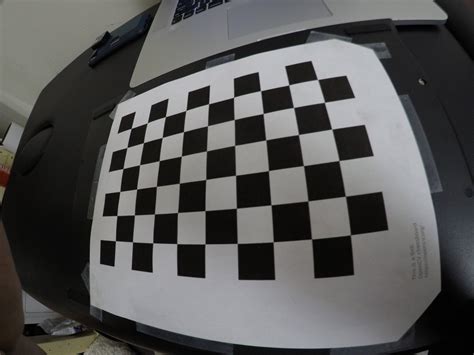 Python Chessboard Pattern Appears Rectangular After Intrinsic Calibration Opencv Stack Overflow