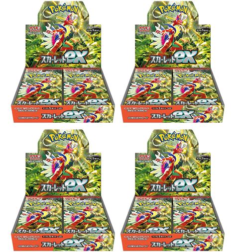 Pokémon Tcg Scarlet And Violet Expansion Pack Scarlet Ex Box Japanese
