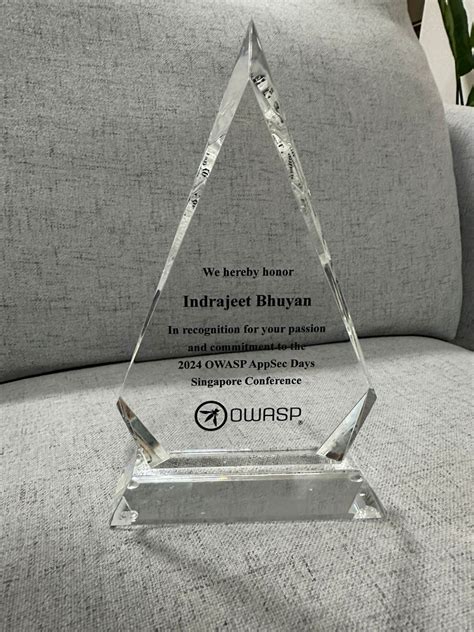 Owasp Appsecdays Singapore Cybersecurity Indrajeet Bhuyan 16 Comments