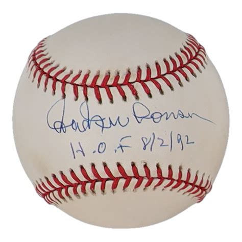 Hal Newhouser Signed Oal Baseball Inscribed Hof 8 2 92 Jsa Pristine Auction