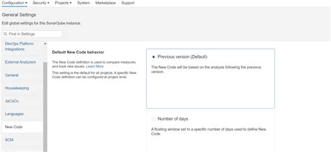 enable quality gate check for feature branch and new code sonarqube