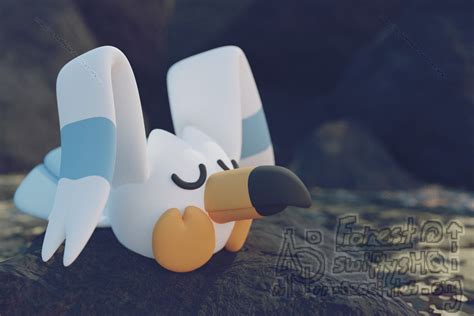[3d] Wingull In Yuka Morii Style By Forest Sheezy Art