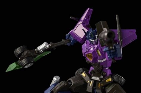 Flame Toys Furai Model Shattered Glass Optimus Prime Attack Mode
