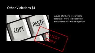 Code Of Conduct SDU How To Uni PPTX