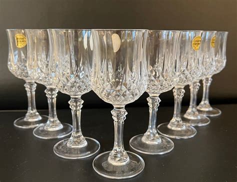 Beautiful Wine Glasses From Cristal Darques 8 Crystal Catawiki