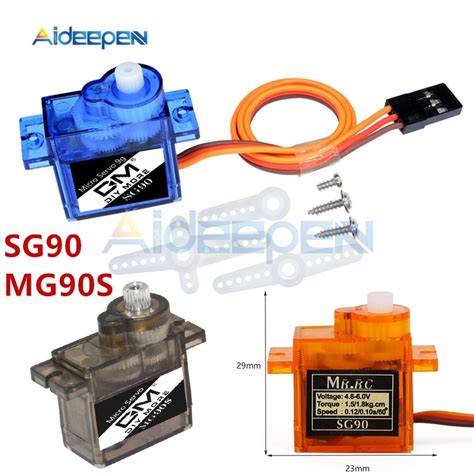 1pcs Sg90 Mg90s Mini Micro Servo Voor Arduino Rc 2 Grandado