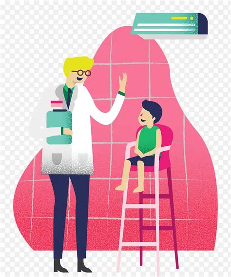 卡通手绘医疗人物插画PNG图片素材下载 图片编号ydookmdj 免抠素材网