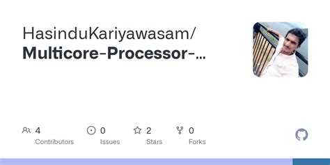GitHub HasinduKariyawasam Multicore Processor Design