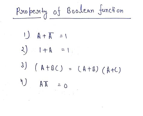 answered using the laws of boolean algebra simplify these expressions