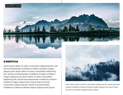 Landscape Powerpoint Template