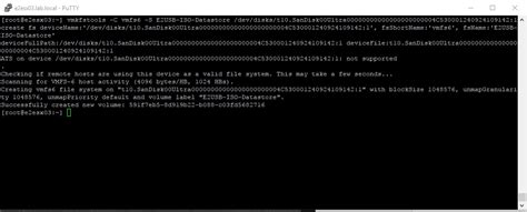Creating A Vmfs Datastore On A Usb Drive Vmscrub