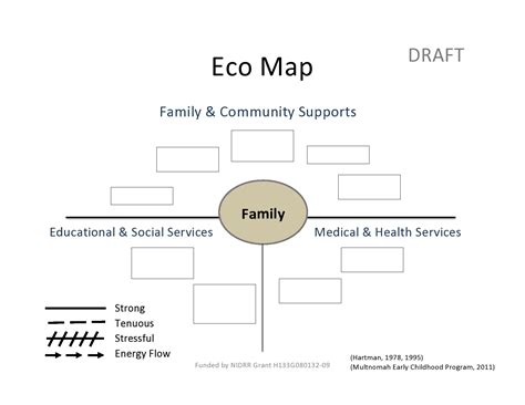 Ecomap Template For Word