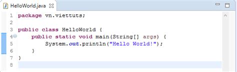 C I T M I Tr Ng Java T O Java Project Tr N Eclipse Viettuts