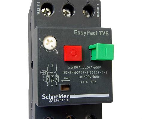 Easypact Tvs автоматические выключатели для защиты двигателей