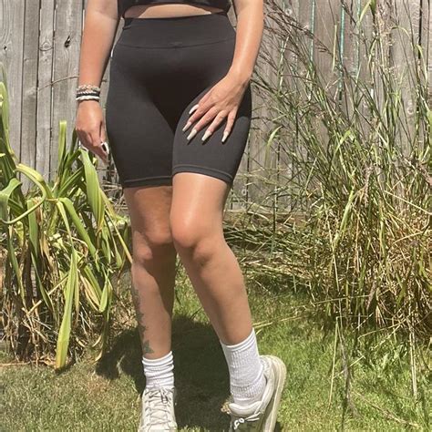 High Waisted Biker Shorts Super Stretchy Comfy Depop