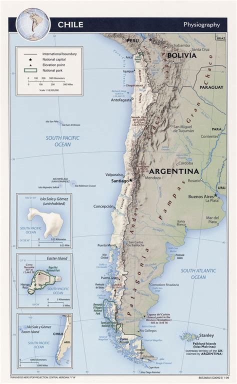 Chile Maps Perry Castañeda Map Collection Ut Library Online