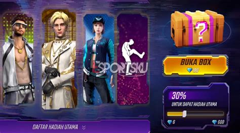 Cara Dapatkan Bundle Lord Baroque Free Fire FF Esportsku