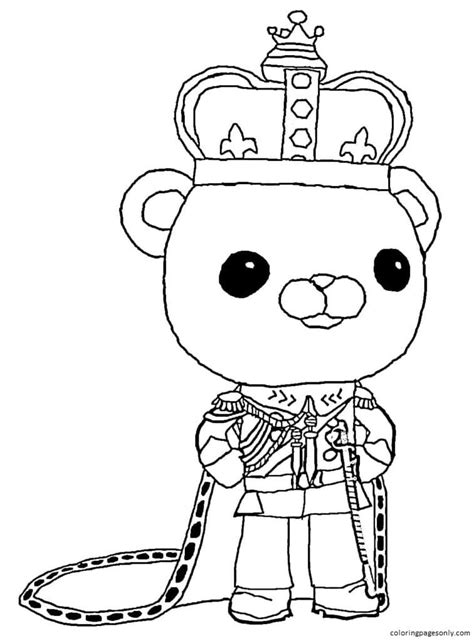 Captain Barnacles Octonauts Coloring Pages