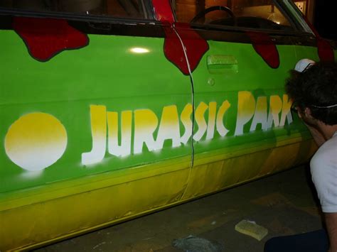Old Subaru Wagon Turned Into Jurassic Park Tour Car Autoevolution