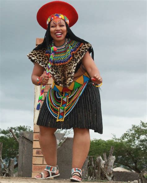 Phindile Gwala In Zulu Imvunulo Traditional Attire For Heritage Day