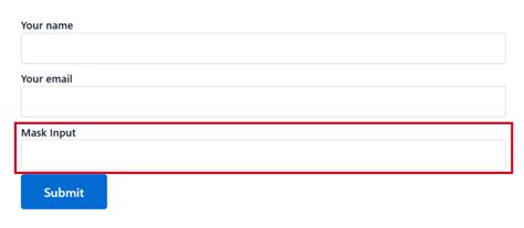 Mask Input In Essential Addons For Contact Form